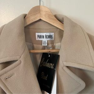 Jackets & Coats | Marvin Richards Vintage Cashmere Blend Coat | Poshmark